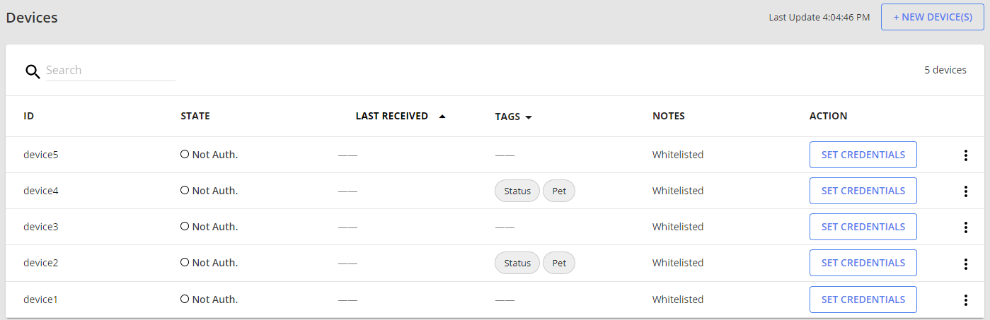 Provisioning - Documentation